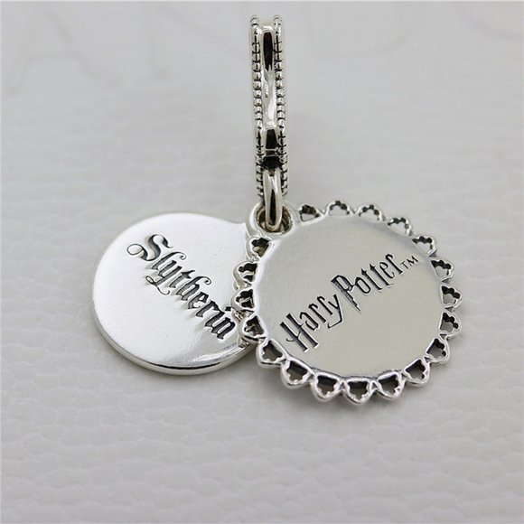 Pandora | Jewelry | Harry Potter Slytherin Dangle Charm | Poshmark